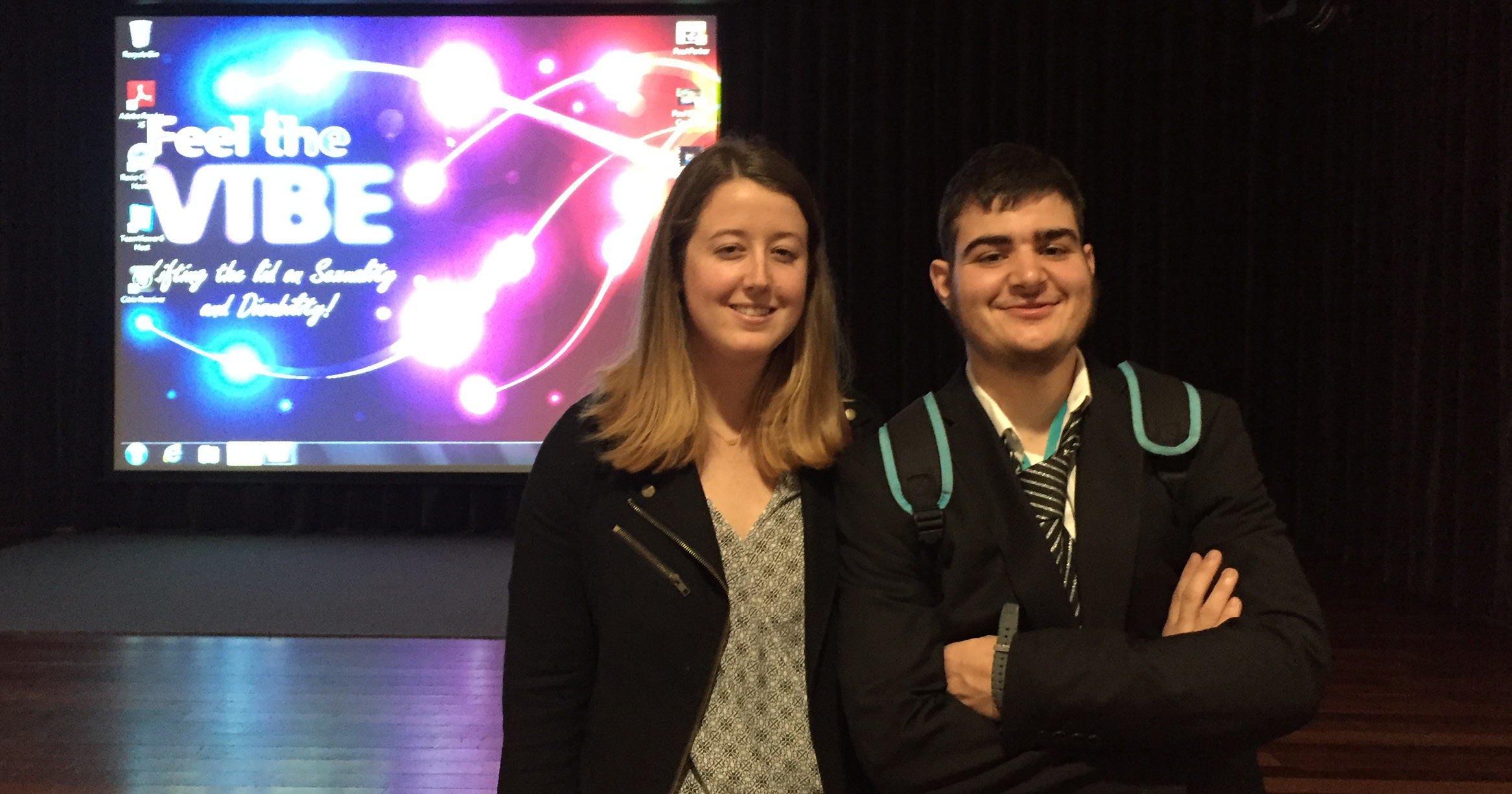 Family Planning NSW Representatives Kaidee and Steve at Northcott’s ...