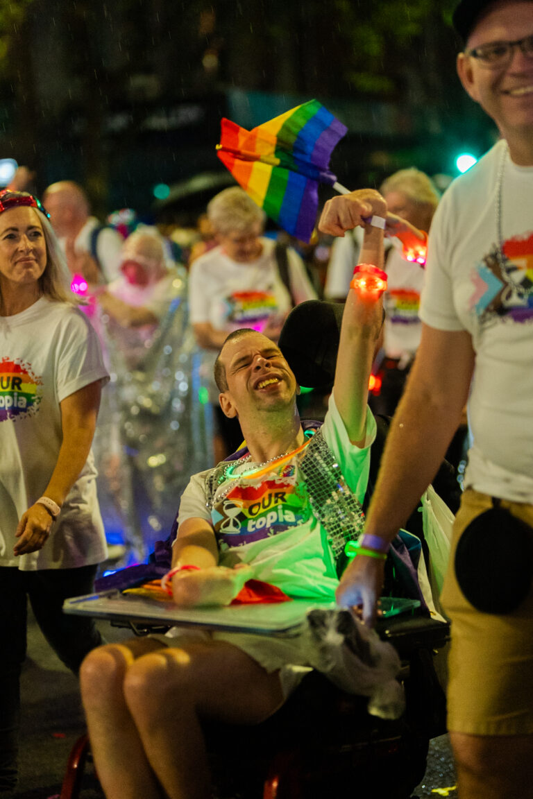 Travis shines a light on LGBTQIA+ disability inclusion - Northcott